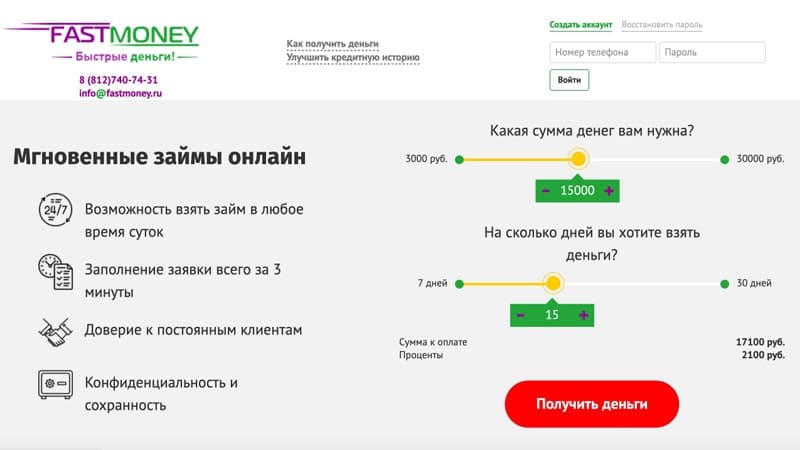 FastMoney это развод? Отзывы | Это развод™